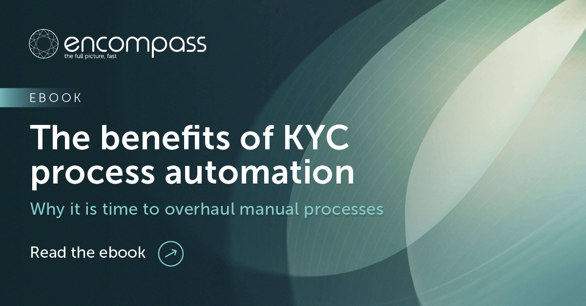 Encompass dynamic KYC process automation | Digital KYC profiles